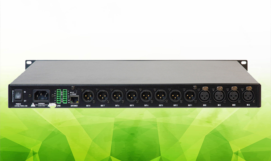 Crossover Star Sound DSP-408 - bộ xử lý tín hiệu 4 đầu vào 8 đầu ra